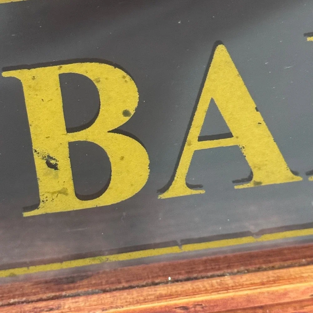 Quane Design | Kitchen | Vintage Wood Bread Box Bakery Glass Front ...